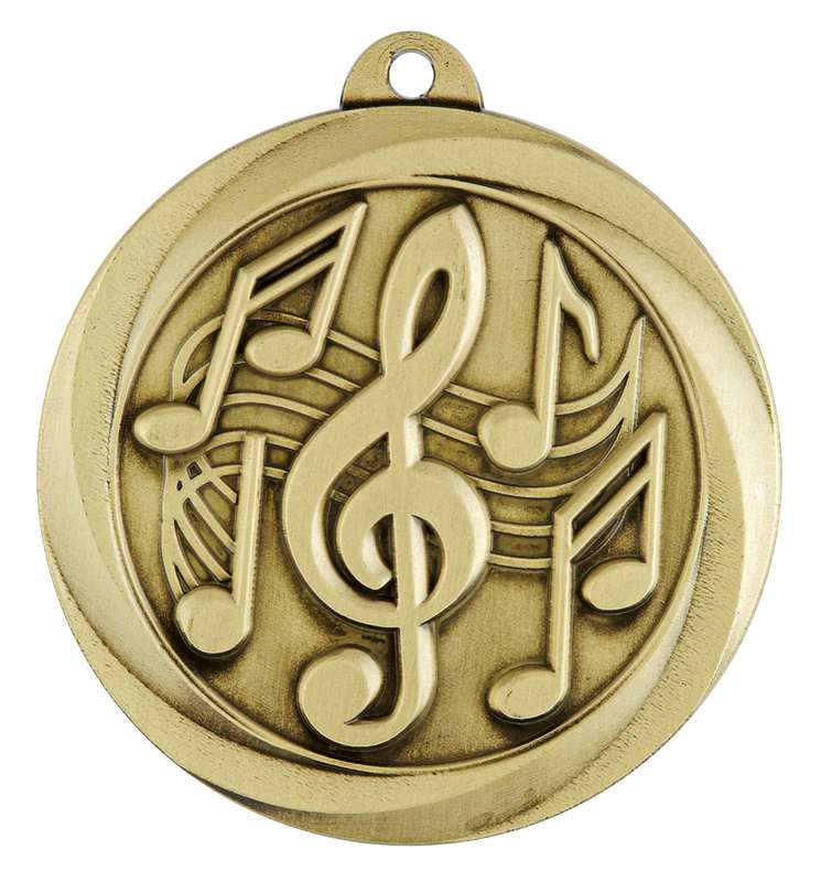 Music Econo Medal - TrophyHub